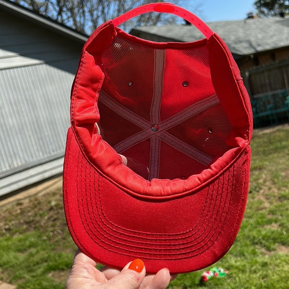 Vintage | Accessories | Vintage Shindaiwa Weed Wacker Red Mesh Hat ...